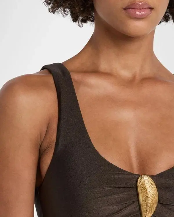 Simkhai Veyra Shell Bikini Top