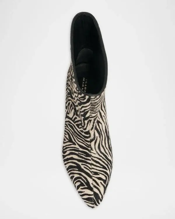 Isabel Marant Étoile Jiry 55mm -print Leather Boots - Zebra