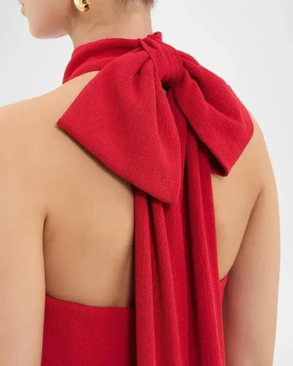Rebecca Vallance Raziel Crepe Column Gown