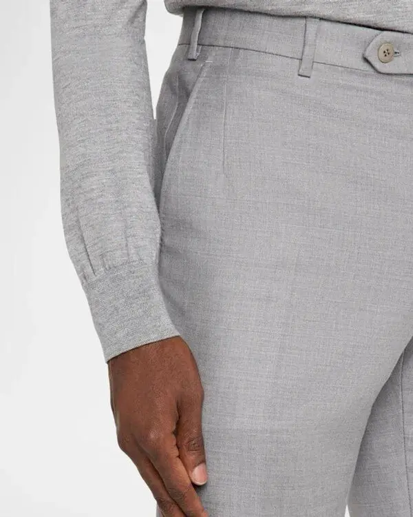 Brioni Apos;s Wool And Cashmere Sharkskin Two-piece Suit - Lt Gray