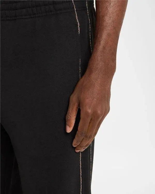 Burberry Apos;s Side Check-piping Cotton Sweatpants