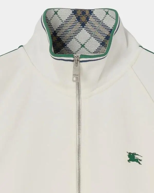 Burberry Apos;s Torric Check-taped Jersey Jacket