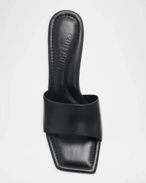 Cult Gaia 100mm Mahina Beaded Mule Sandals