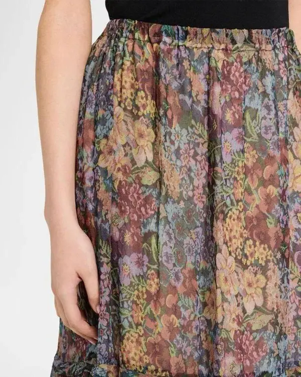 Kobi Halperin Clea Floral Maxi Skirt