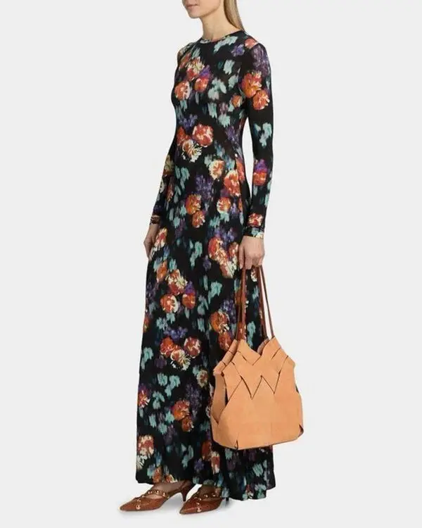 Ulla Johnson Amari Floral A-line Maxi Dress
