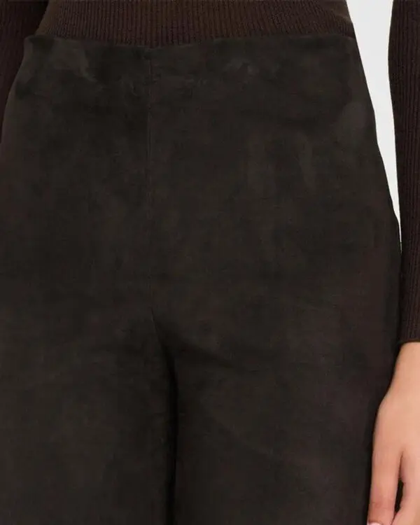 ARMA Karina Leather Straight-leg Pants