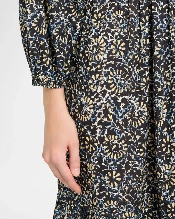 Ulla Johnson Serephina Long-sleeve Midi Dress