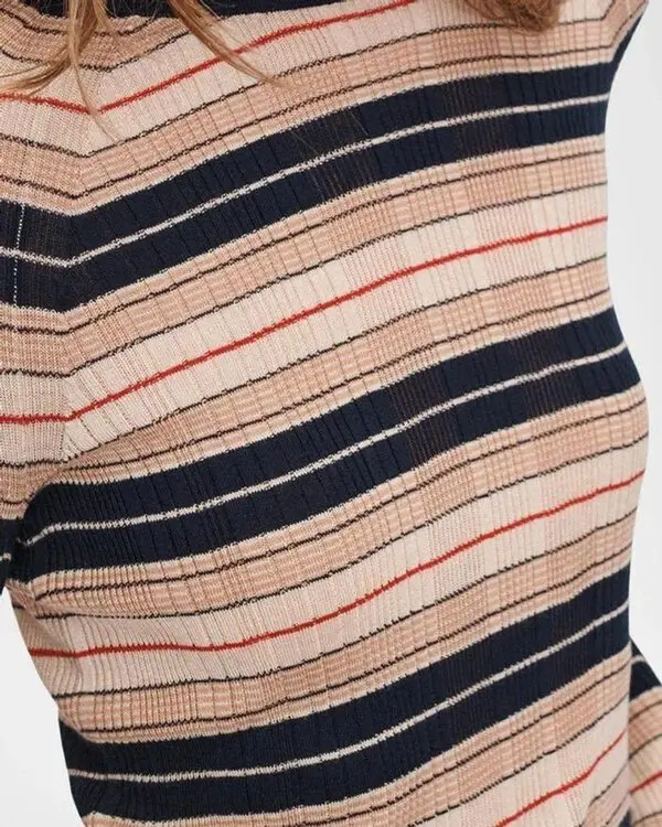 Rag & Bone Teresa Striped Silk-blend Sweater