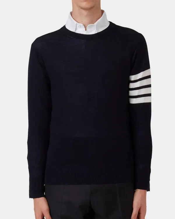 Thom Browne Apos;s 4-bar Wool Sweater