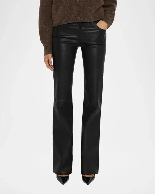 FRAME The Leather Rodeo Pants