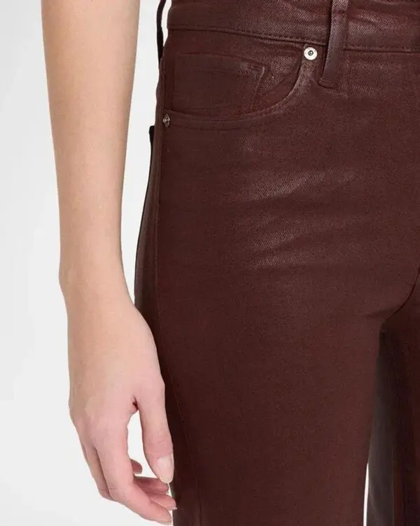 FRAME Le Sleek Straight Jeans - Currant
