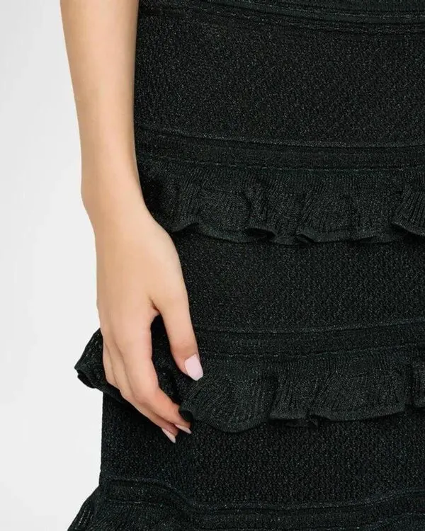 Zimmermann Valiant Frill Midi Skirt
