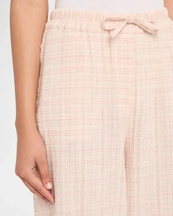 Officine Générale Wilma Textured Drawstring Pants