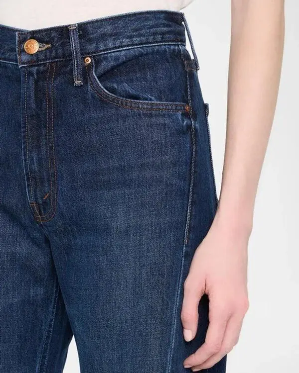 MOTHER The Lemon Twist Wide-leg Jeans - Fresh Squeezed