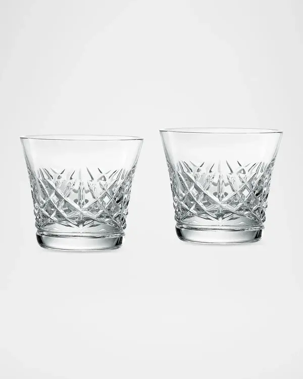 THE MARTHA, BY BACCARAT 2-piece Aria Crystal Old-fashioned Tumbler Set