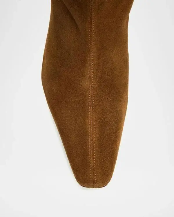 Staud 50mm Wally Suede Knee-high Boots
