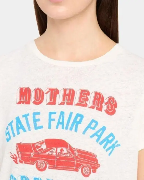 MOTHER The Little Sinful Graphic Tee - Speedway
