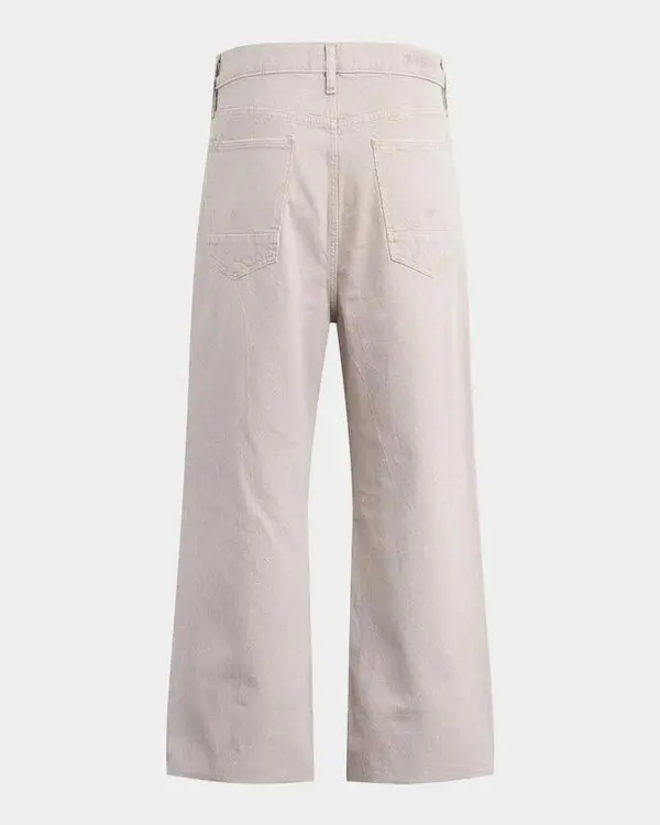 Hudson Jeans Apos;s Luca Cotton Wide-leg Five-pocket Pants