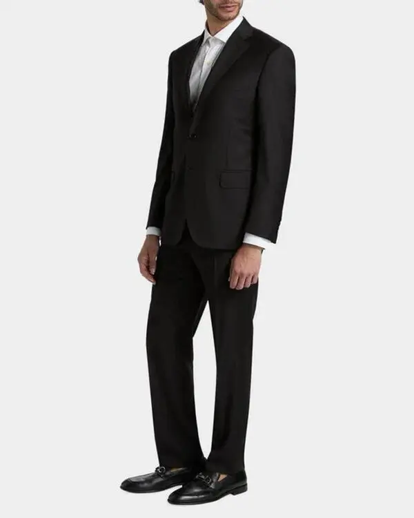 Canali Wool Single-breasted Suit