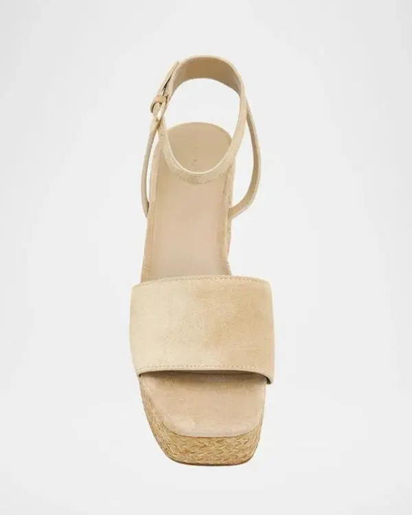 Vince 75mm Castella Suede Platform Sandals