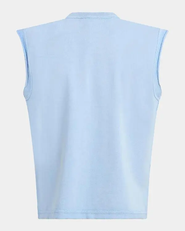 Hudson Jeans Apos;s Leo Cotton Cut-off Logo Tank Top