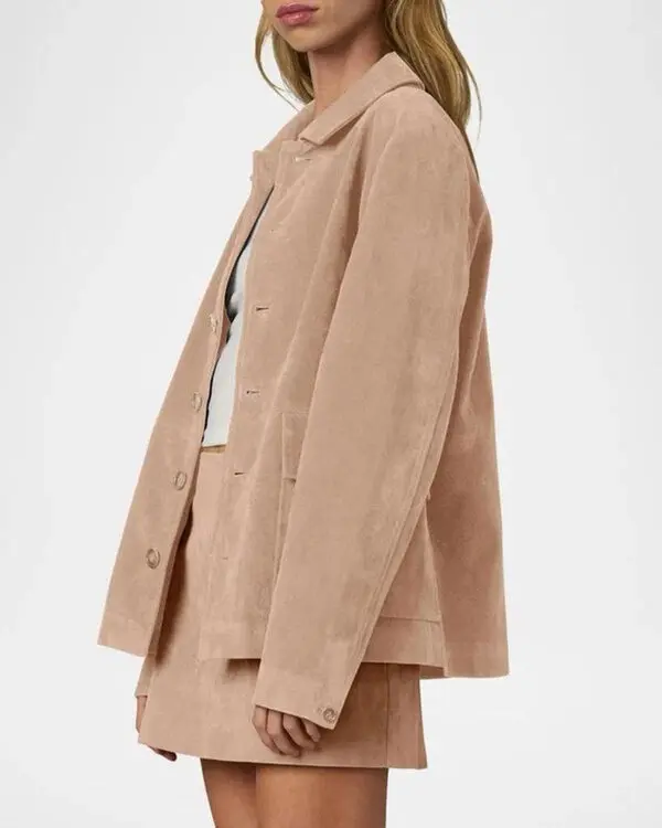 JOE & APOS;S JEANS The Vegan Suede Chore Jacket