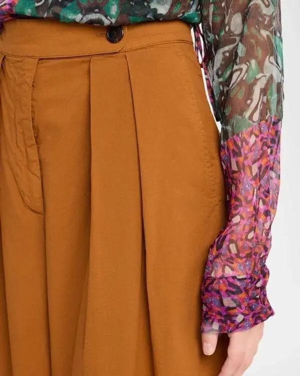 Dries Van Noten Pamplona Pleated Wide-leg Pants