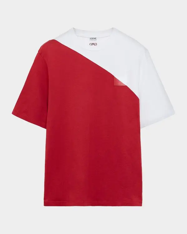 Loewe Apos;s Loose-fit Jersey Crewneck T-shirt