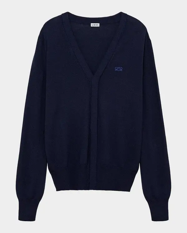Loewe Apos;s Logo Wool-blend Cardigan