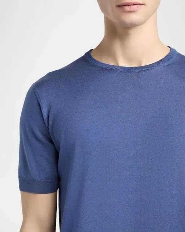 Giorgio Armani Apos;s Silk & Cotton T-shirt