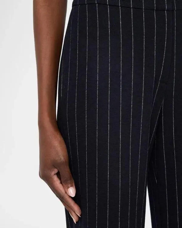 Lafayette 148 New York Lafayette Pinstripe Flare-leg Pants