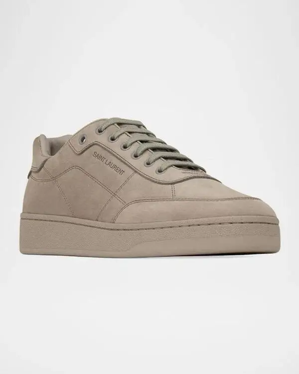 Saint Laurent Sl61 Suede Low-top Sneakers