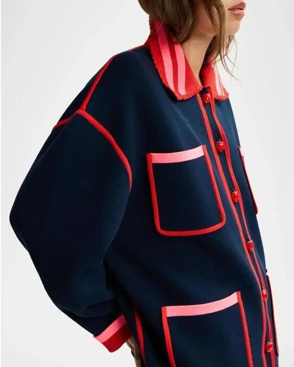 Essentiel Antwerp Kokorico Knitted Shirt Jacket