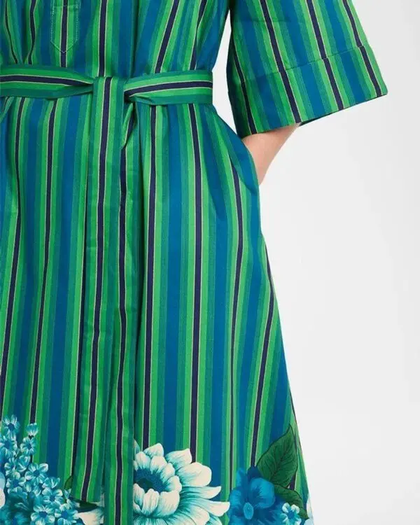 ALEMAIS Margo Tunic Midi Dress