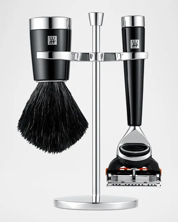 ZWILLING BEAUTY Classic Shaving Set With Razor - Black