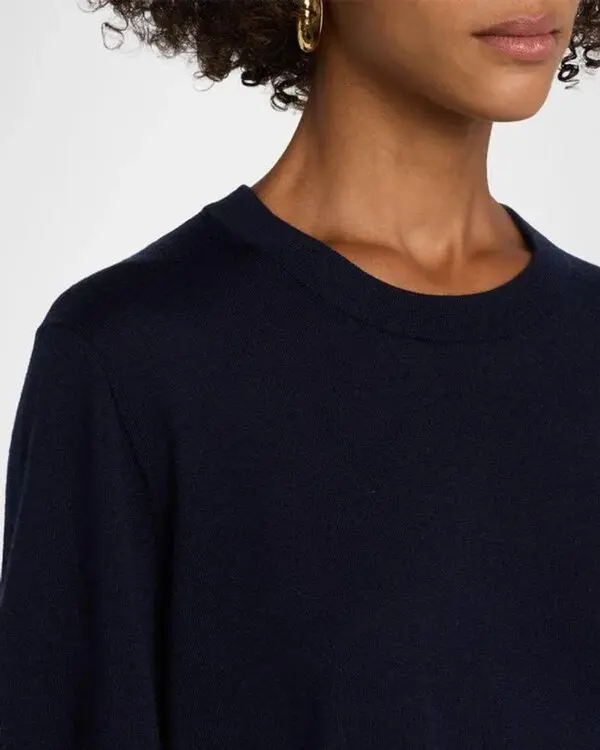 A.L.C. Rei Wool Top - Navy