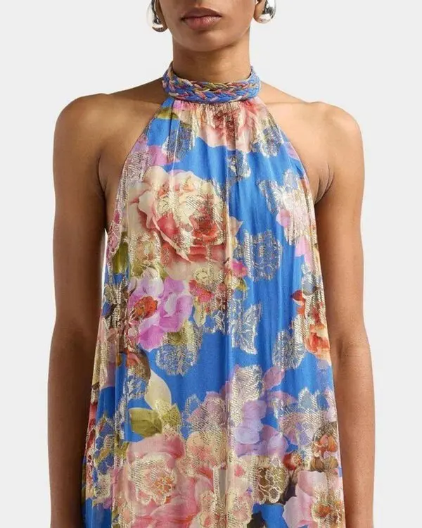 Hemant & Nandita Floral A-line Maxi Dress