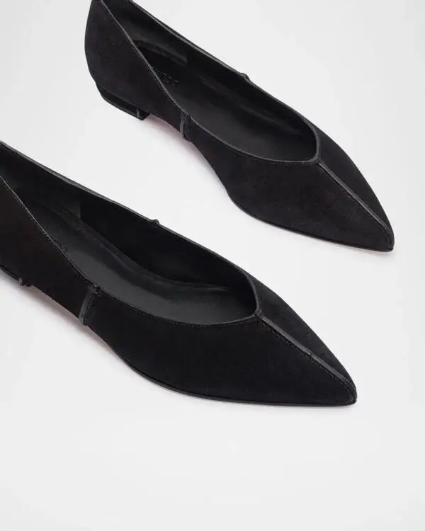 Bernardo Lana Suede Ballet Flats