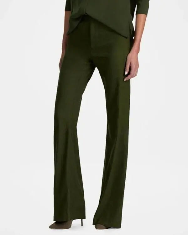Alice + Olivia Andrew Mid-rise Bootcut Pants