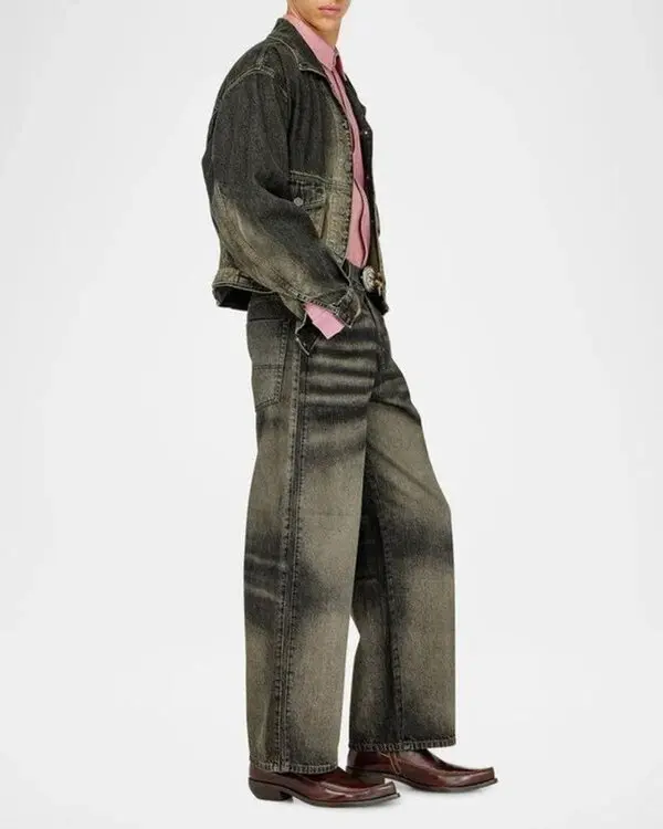 DIESEL® Apos;s 1982 Hakou Wide-leg Jeans