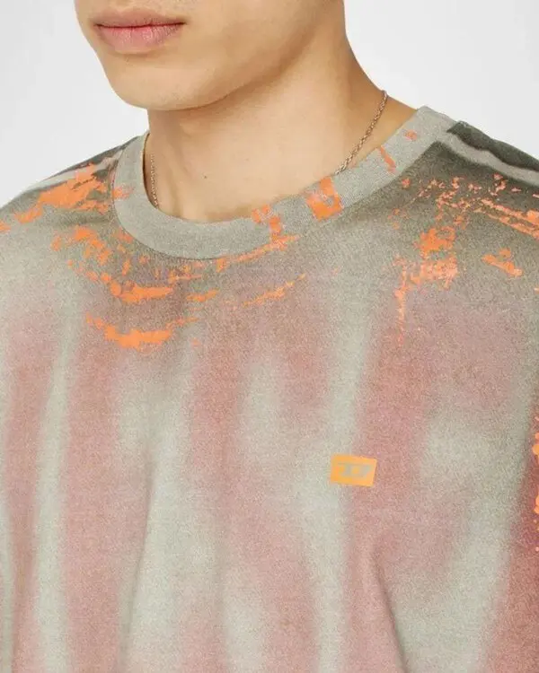 DIESEL® Apos;s Filmy Long-sleeve Cotton Jersey T-shirt