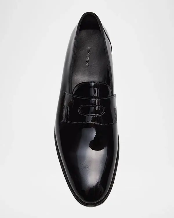 John Lobb Apos;s Jamie Patent Leather Penny Loafers