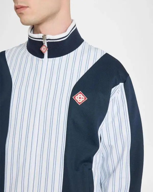 Casablanca Apos;s Panelled Full-zip Track Jacket