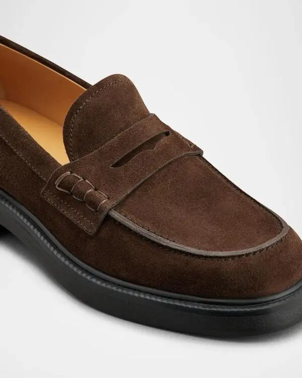 TOD & APOS;S Apos;s Suede Mocassin Penny Loafers