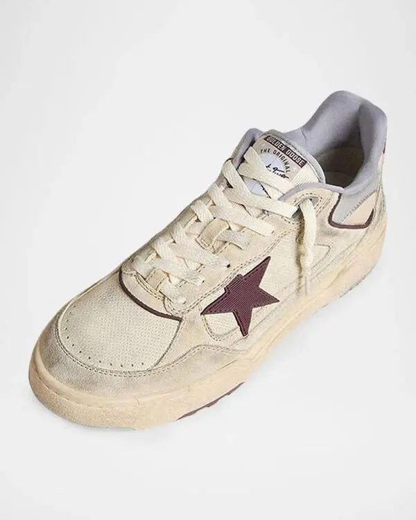 GOLDEN GOOSE Apos;s Forty2 Chunky Leather Low-top Sneakers