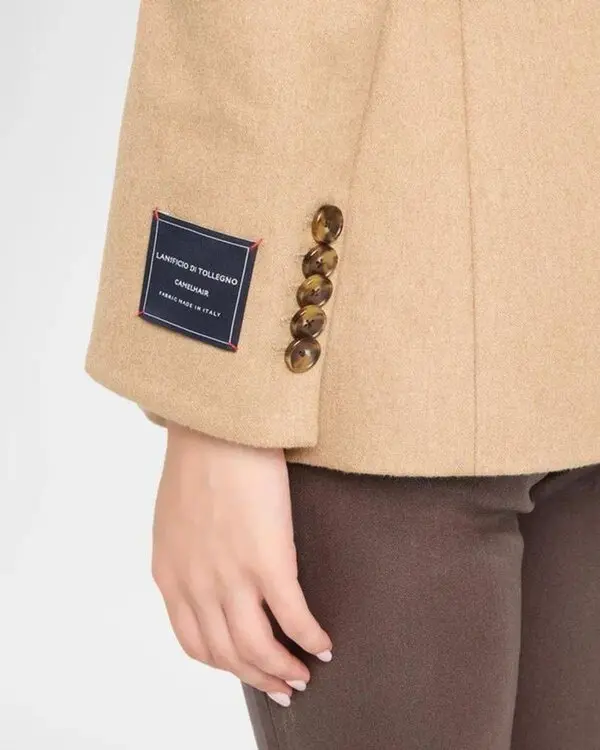Veronica Beard Ellette Hair Dickey Jacket - Camel