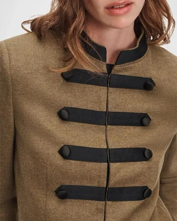 Rag & Bone Mercer Regalia Wool Blazer - Army