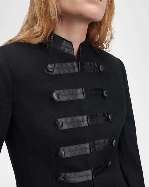 Rag & Bone Mercer Regalia Wool Blazer - Black