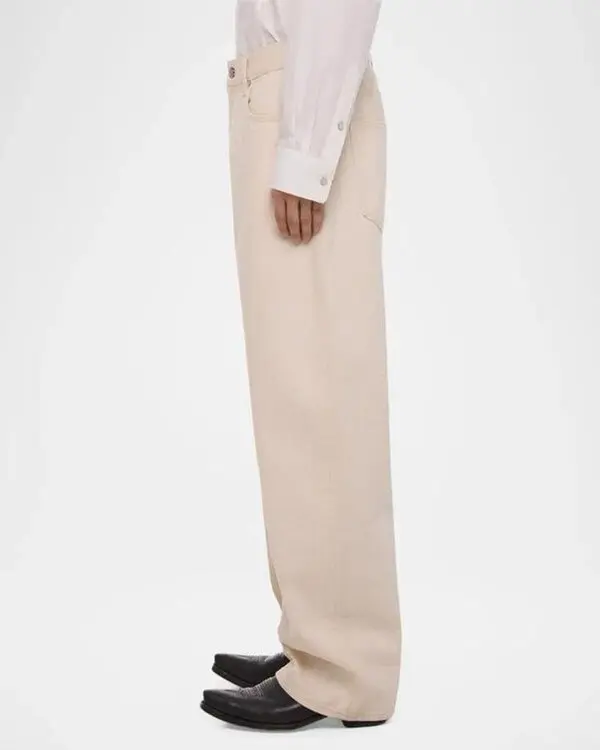 Helmut Lang Apos;s Saddle Cotton Jeans