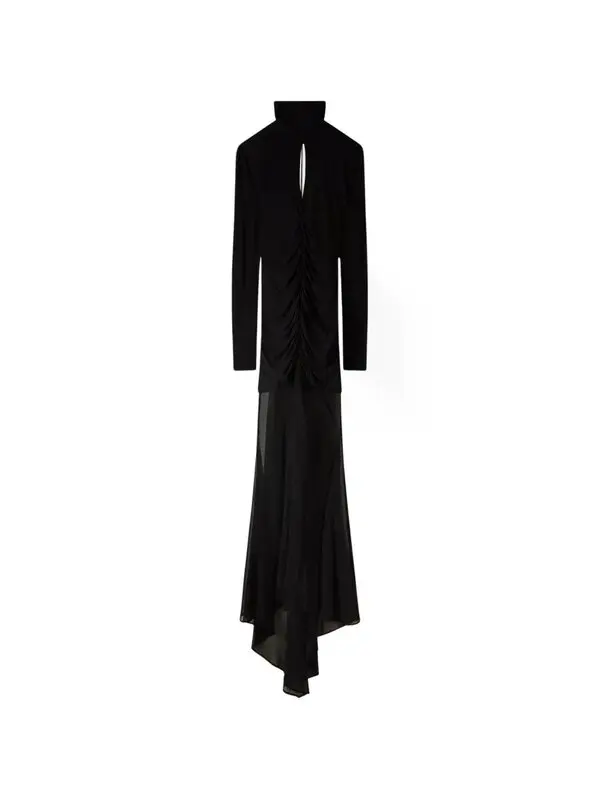Patrizia Pepe Draped Cut-out Maxi Dress